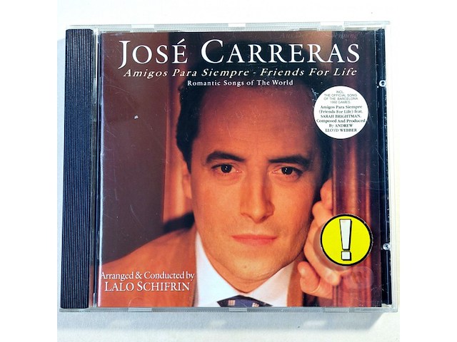 José Carreras - Amigos Para Siempre/Friends For Life -