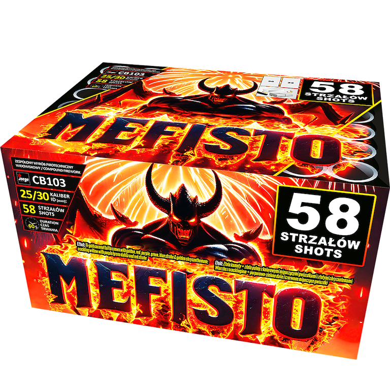 Mefisto CB103 Jorge 58S 25-30mm