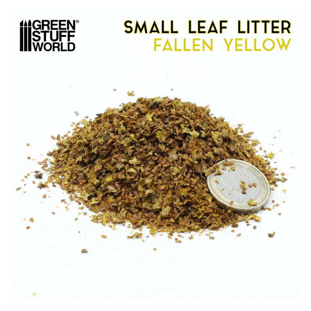 Leaf Litter SMALL - FALLEN YELLOW