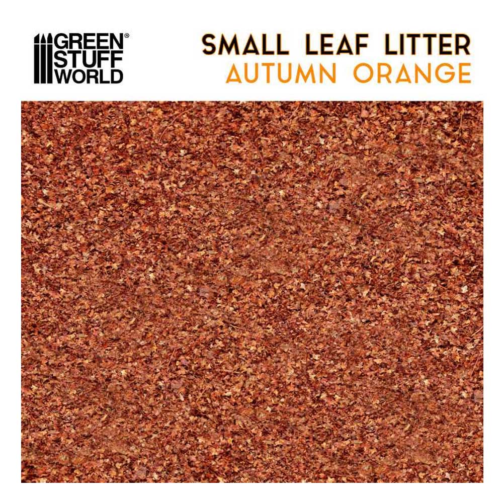 Leaf Litter SMALL - AUTUMN ORANGE