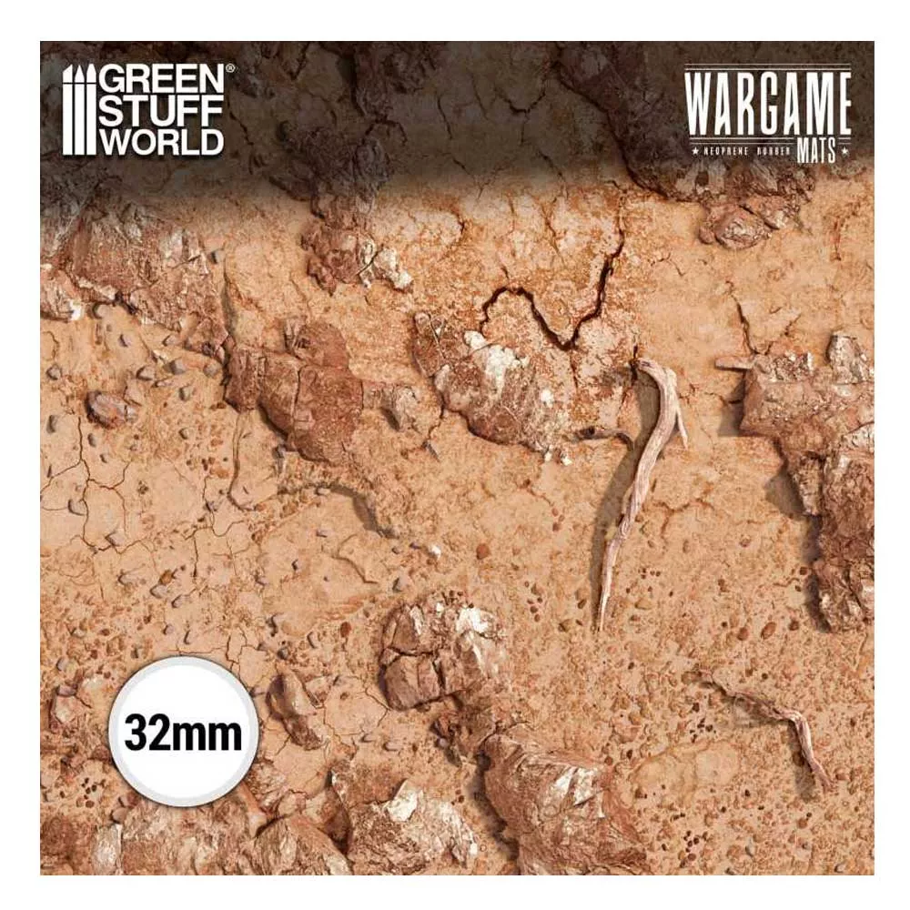 Wargame Mat - 152.5x111.7cm (44x60'')- Dreadrock Badlands