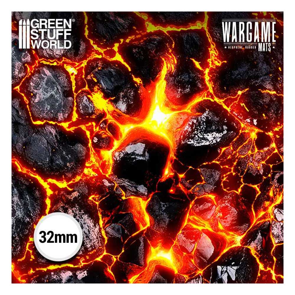 Wargame Mat - 182.88x121.92cm (4x6')- Flamecoil Path