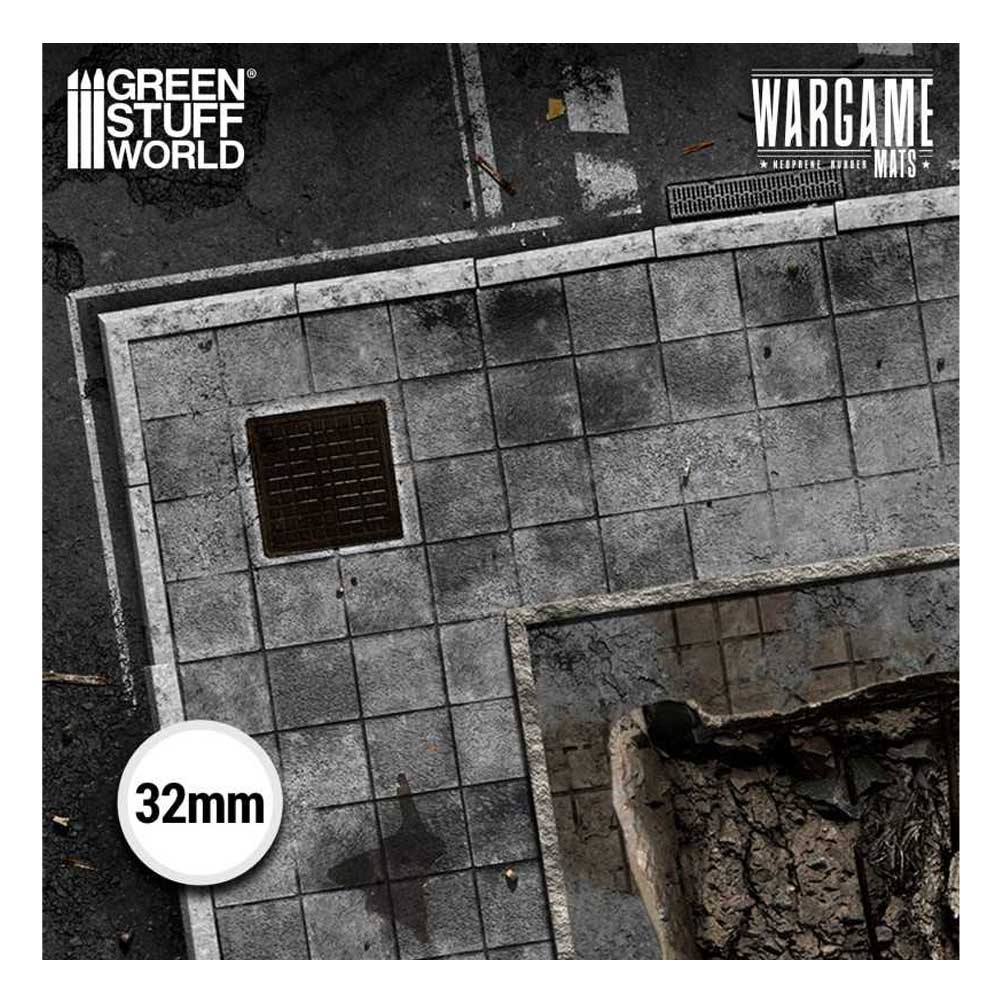 Wargame Mat - 182.88x121.92cm (4x6')- Ground Zero District