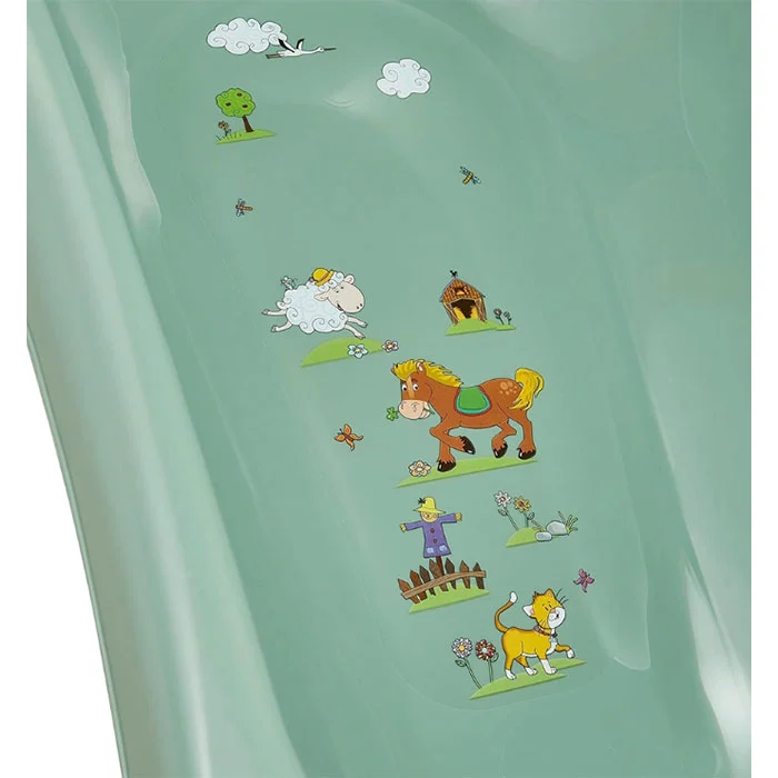 Keeeper kadica za bebe Funny Farm 100cm Nordic Green