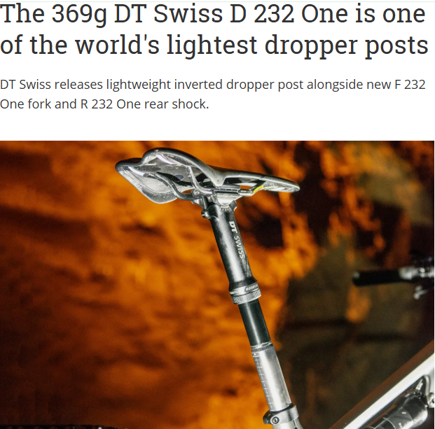DT Swiss ONE D232 Carbon