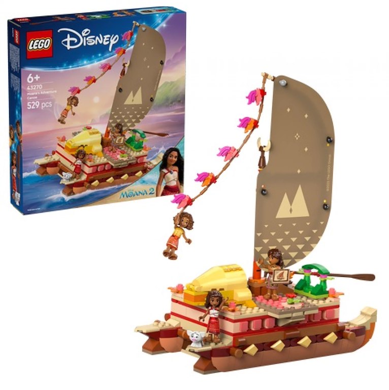 LEGO DISNEY PRINCESS MOANAS ADVENTURE CANOE