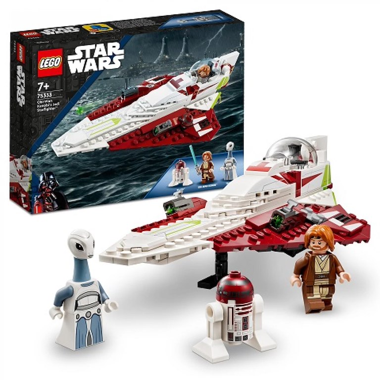 LEGO STAR WARS TM OBI WAN KENOBIS JEDI STARFIGHTER