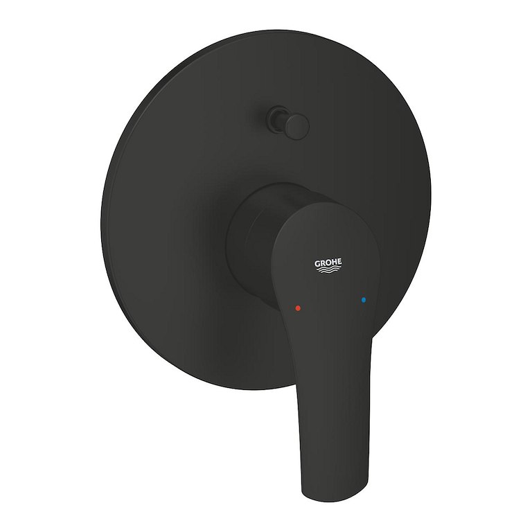 Grohe Eurosmart mešač sa prebacivačem matt black 194502433