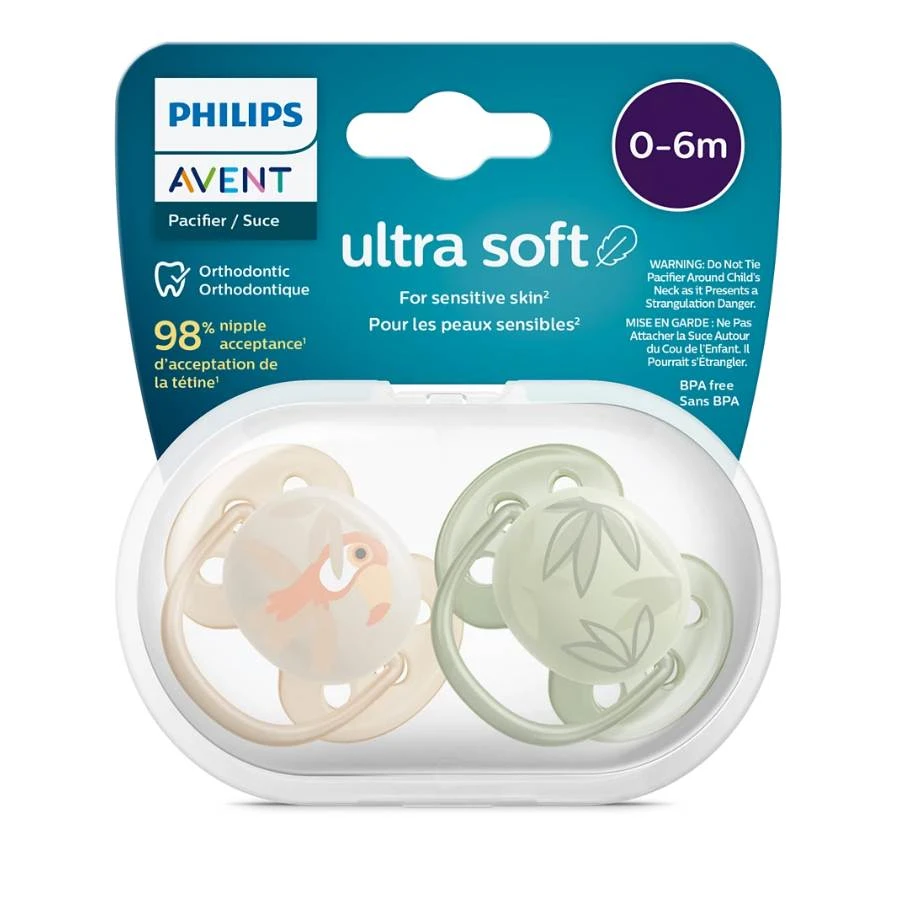 AVENT Varalica ULTRA SOFT 0-6m+ 2 Varalice Dečaci SCF091/07