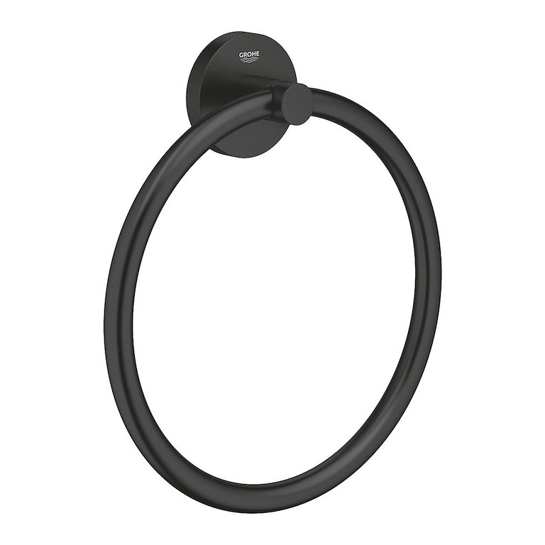 Grohe Essentials držač peškira prsten matte black 1024612430