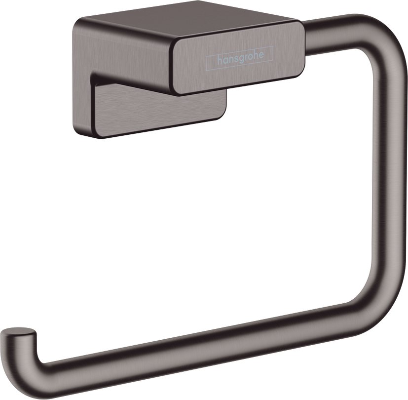 Hansgrohe AddStoris držač toalet papira bez poklopca brushed black hrom 41771340