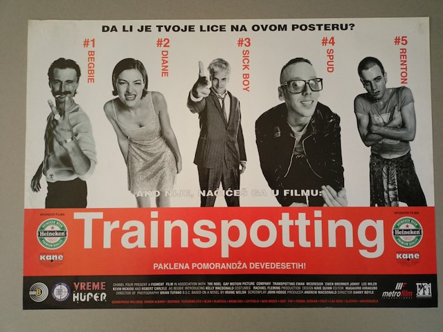 Trejnspoting / Trainspotting, 1996, Retko !!!
