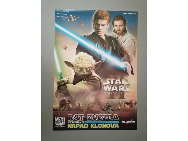 Star Wars, Epizoda II, Napad Klonova, 2002. god. Retko