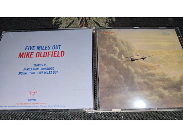 Mike Oldfield - Five miles out , ORIGINAL