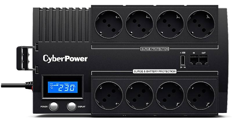 CyberPower 1000VA/600W BR1000ELCD