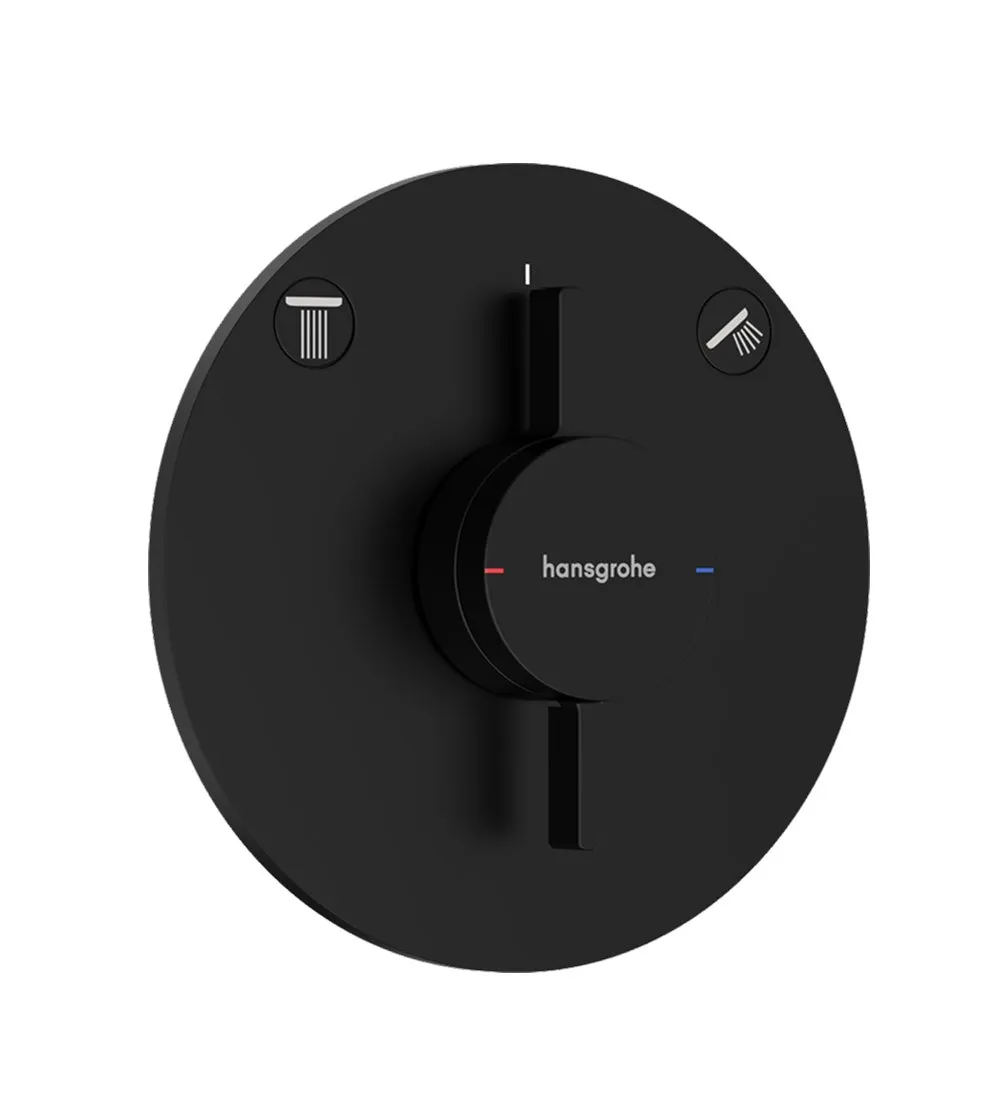 Hansgrohe Duoturn S mešač sa prebacivačem i kontrolom protoka 2 funkcije matt black 75418670
