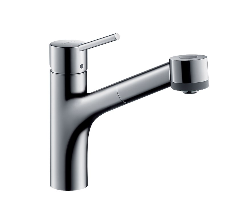 Hansgrohe Talis m52 170 slavina za sudoperu sa izvlacnim tušem 2 mlaza trocevna 32842000