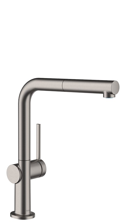 Hansgrohe Talis M54 270 slavina za sudoperu izvlacni tuš sbox brushed black chrome 72809340