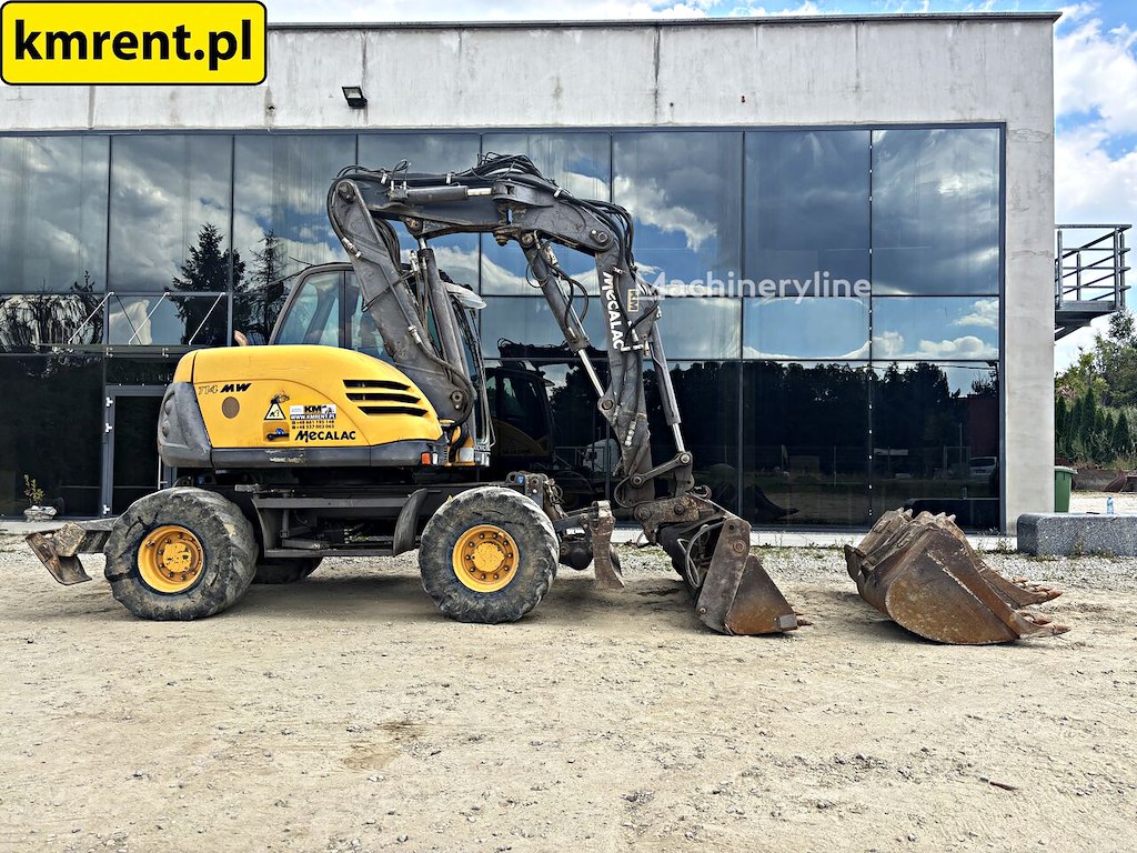 Mecalac 714 MW KOPARKA KOŁOWA 2010R. | CAT LIEBHERR 313 315 312 JCB JS 1 bager točkaš