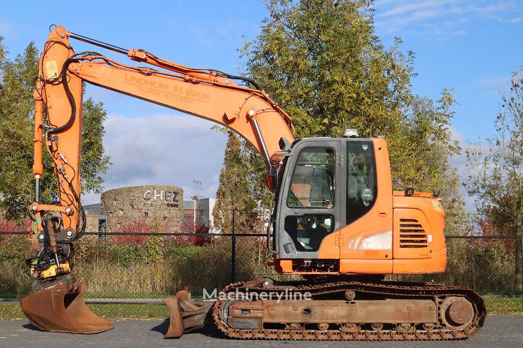Doosan DX140LCR-3 | DX 140 LCR-3 | TILT ROTATOR | BUCKET | DOZERBLADE bager guseničar