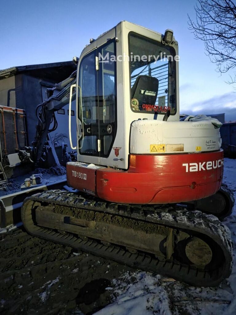 Prodaje se Takeuchi TB180FR mini bager na aukciji