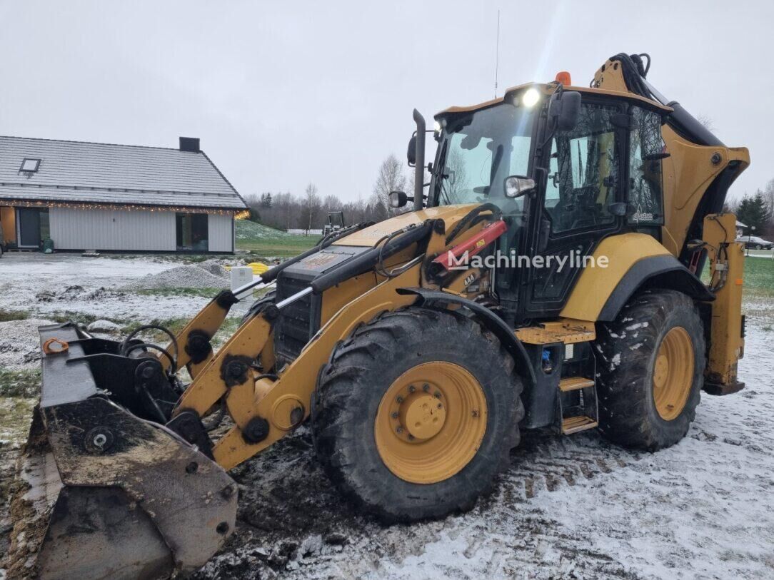 Caterpillar 444 Tiltrotator bager-utovarivač