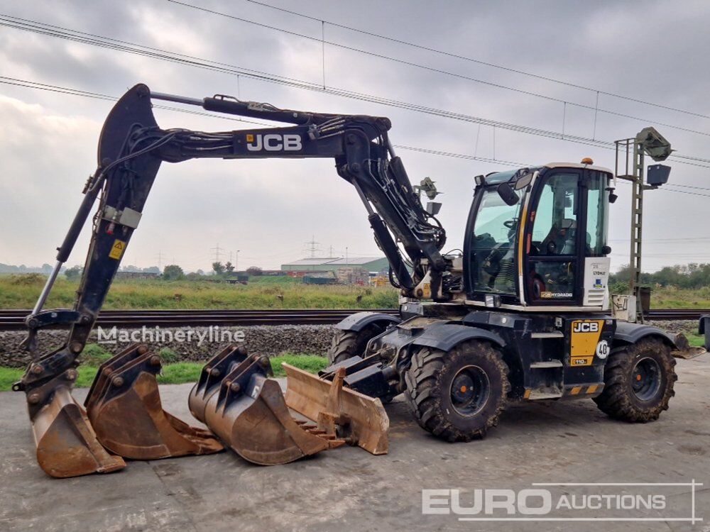 Prodaje se JCB Hydradig HD110WT bager za pretovar na aukciji