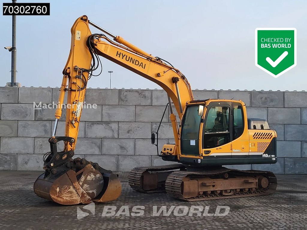 Hyundai R140 LC-9A bager guseničar