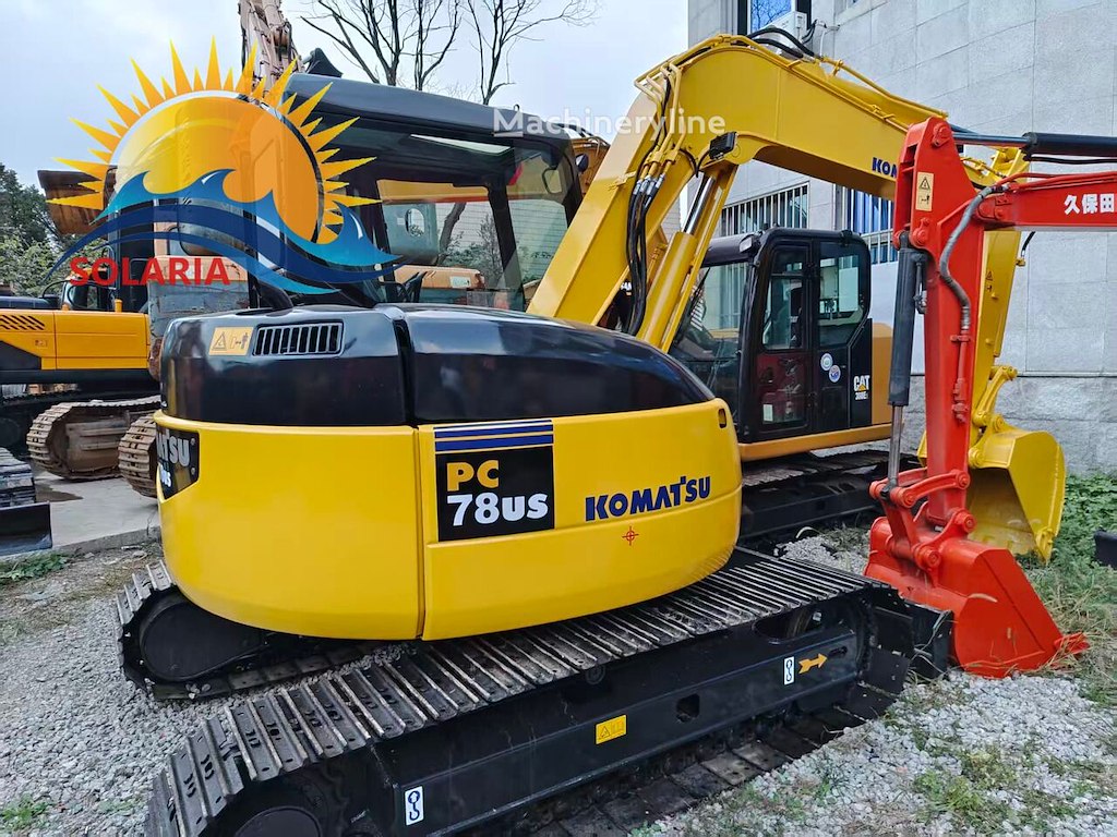 Komatsu PC78US midi bager