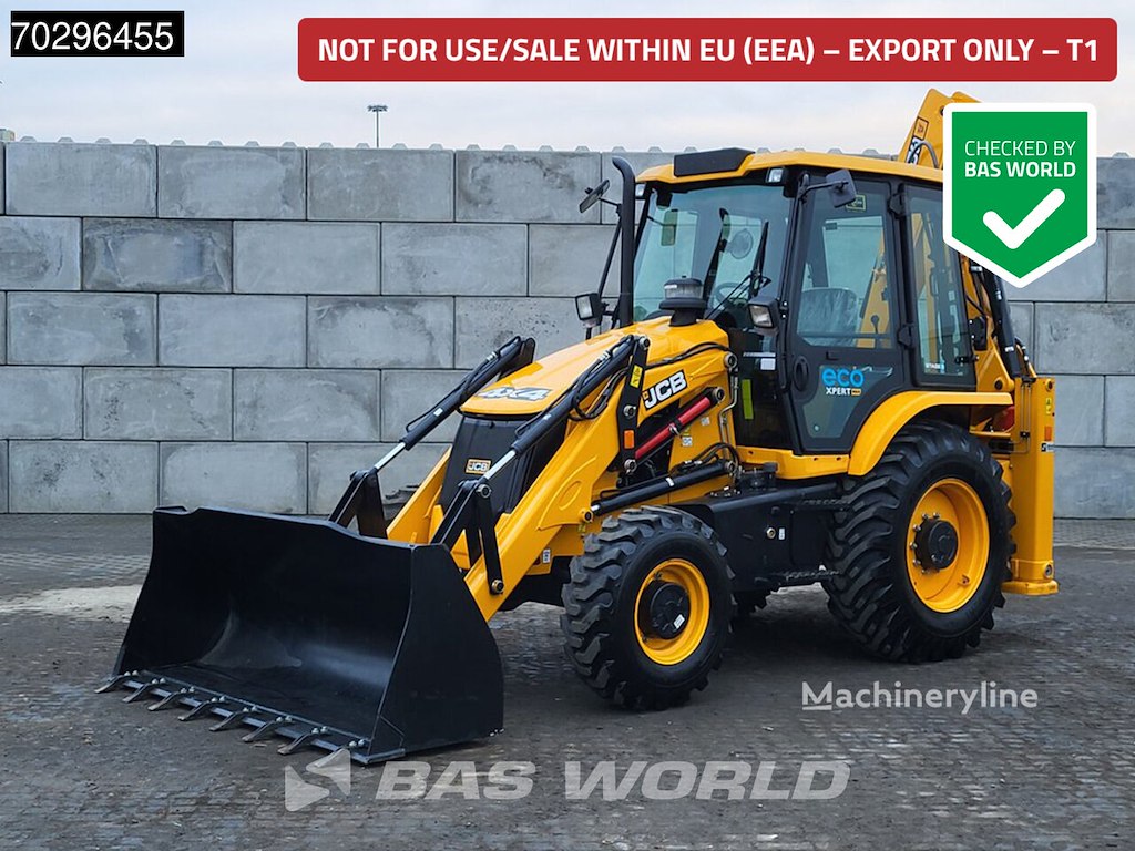 Novi JCB 3DX PLUS 4WD - A/C - HP bager-utovarivač