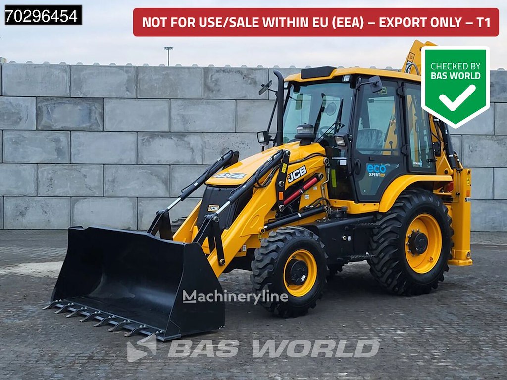 Novi JCB 3DX PLUS 4WD - A/C - HP bager-utovarivač