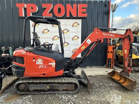 Kubota KX027-4 mini bager