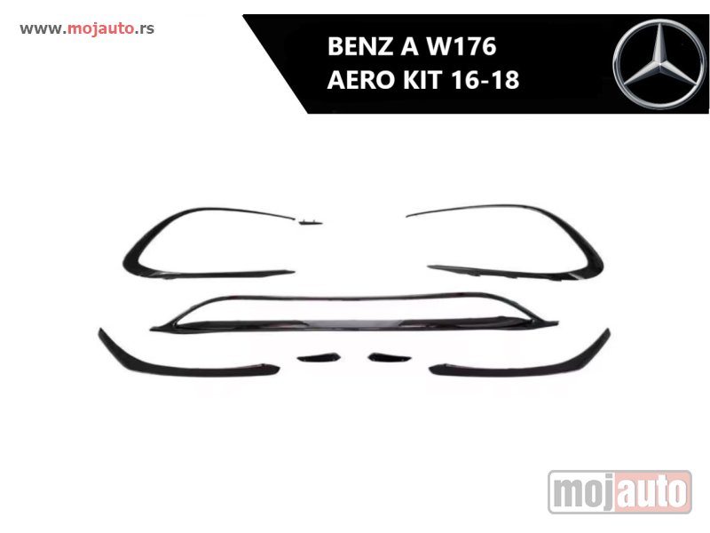 Mercedes A W176 16-18 aero kit