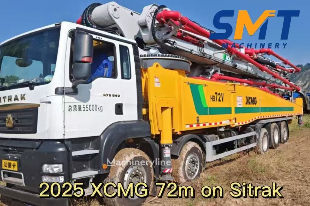 XCMG XCMG 72m 2025 Concrete Pump 0 hours 6 BOOM pumpa za beton