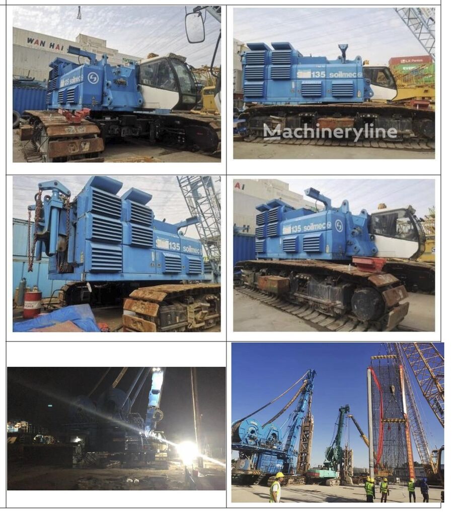 Soilmec SC135HD TIGER bušaće postrojenje