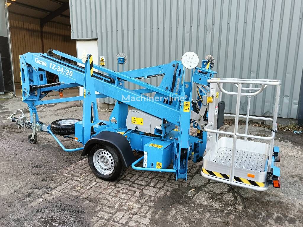 Genie TZ 34 aanhanger hoogwerker 12 m hi lift electric hidraulična zglobna platforma