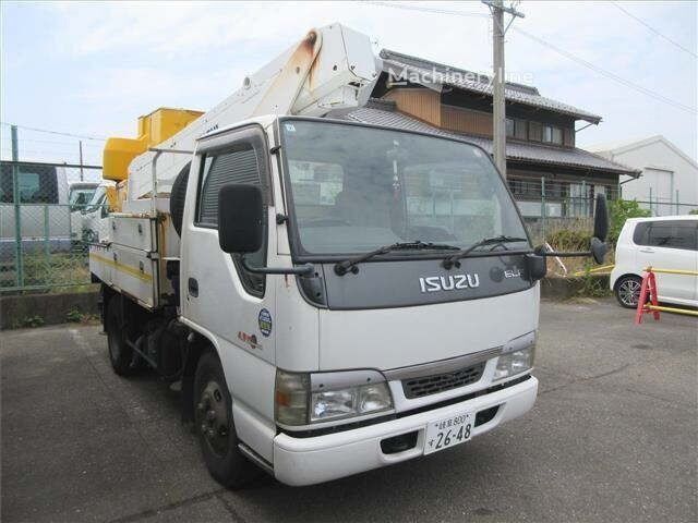 Isuzu ELF auto dizalica s korpom
