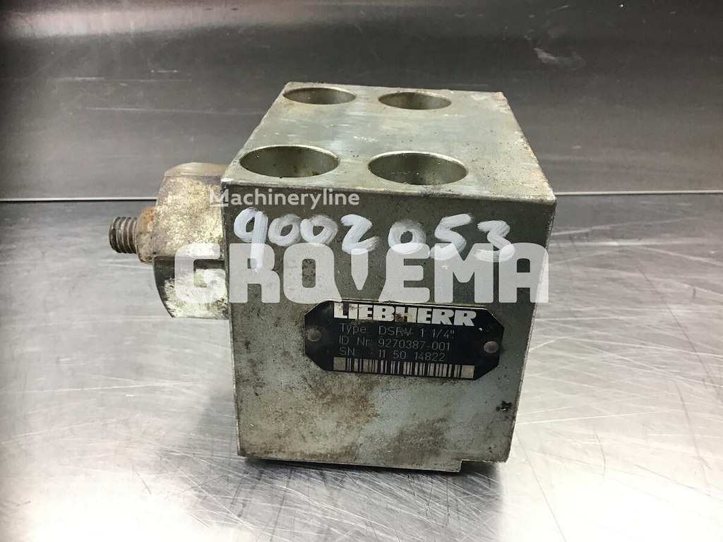 Flow Reg. Check Valve 9270387 drugi rezervni deo za hidrauliku za Liebherr R946 LC bagera