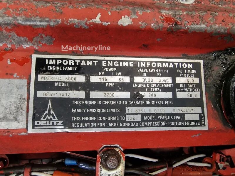 Motor Complet za Deutz BF6M1012E građevinske mašine