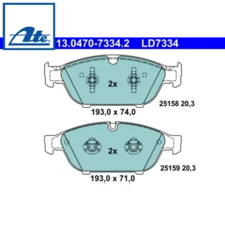 Kočione pločice prednje Audi A6 A7 A8 09-18 ATE