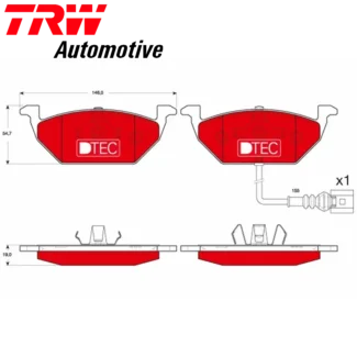 Kočione pločice prednje ceramic Audi A3 Seat Altea Skoda Octavia TRW