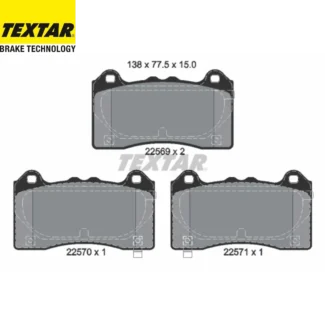 Kočione pločice prednje Ford Focus III 2.3 07-17 Textar
