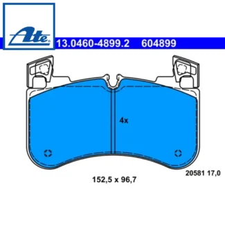 Kočione pločice prednje Land Rover Defender Discovery V 08- ATE
