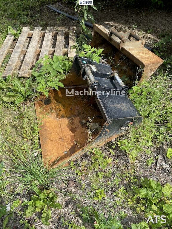 Rototilt Sanding Bucket w/ S40 attachment kašika za gradiranje