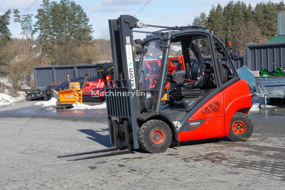 Linde H25T-02 viljuškar na gas