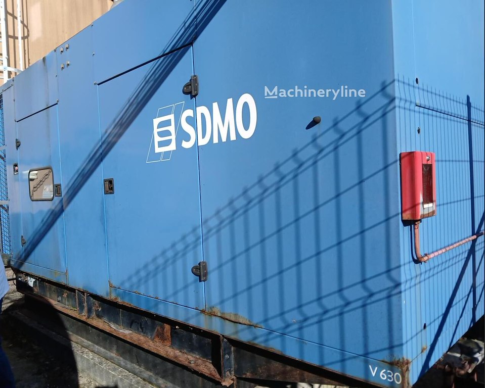SDMO Volvo 630 KVA diesel generator
