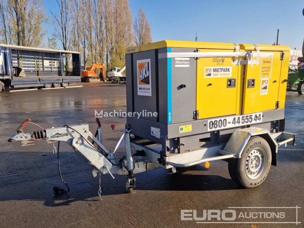 Prodaje se Atlas Copco QAS 30 drugi generator na aukciji
