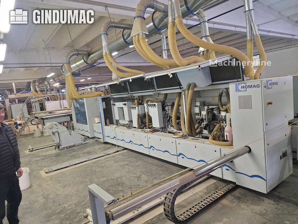 Homag industrial production line for high-volume panel processing and proizvodna linija