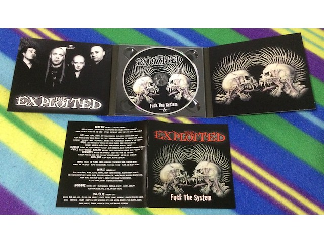 THE EXPLOITED - Fuck The System (EU) digipak