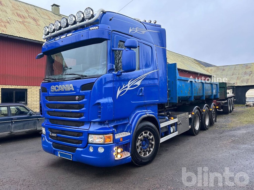 Prodaje se Scania R480LB8X4*4HNB kiper na aukciji